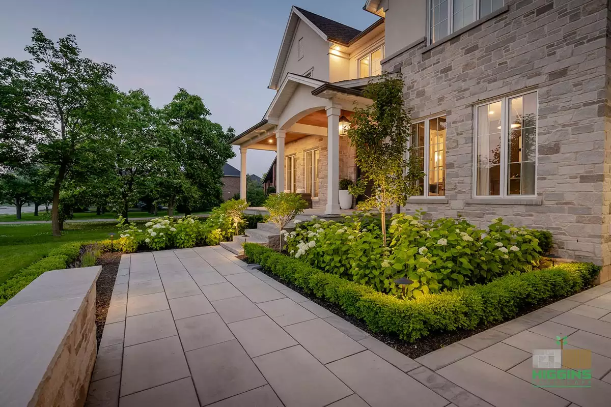 Front Walkway Modern House
